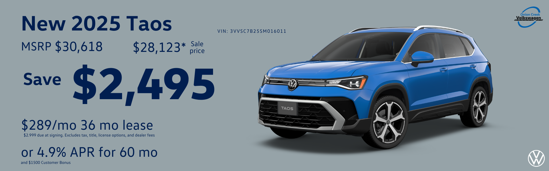 Home | Volkswagen Dealership in Austin, TX | Onion Creek Volkswagen